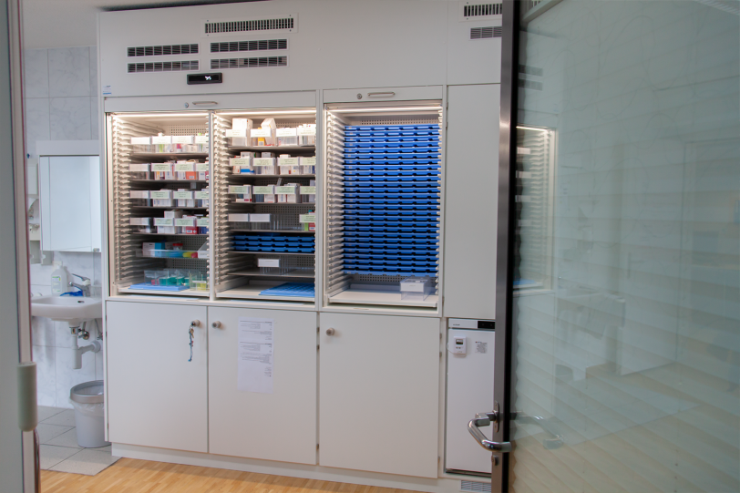 Temperature-controlled medication cupboards - Wiegand